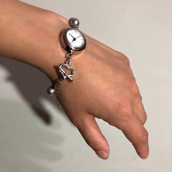 Hand Crafted | Jewelry | Handmade Beaded Watch Bracelet Colsilver ...
